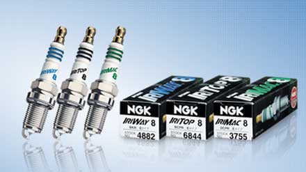 Iridium Plug IRITOP - NGK SPARK PLUGS - 取扱商品の通販｜レーシングパーツ、競技用シート・ウェア、メーター、ハーネス、バッテリ等の通販 株式会社タニダ